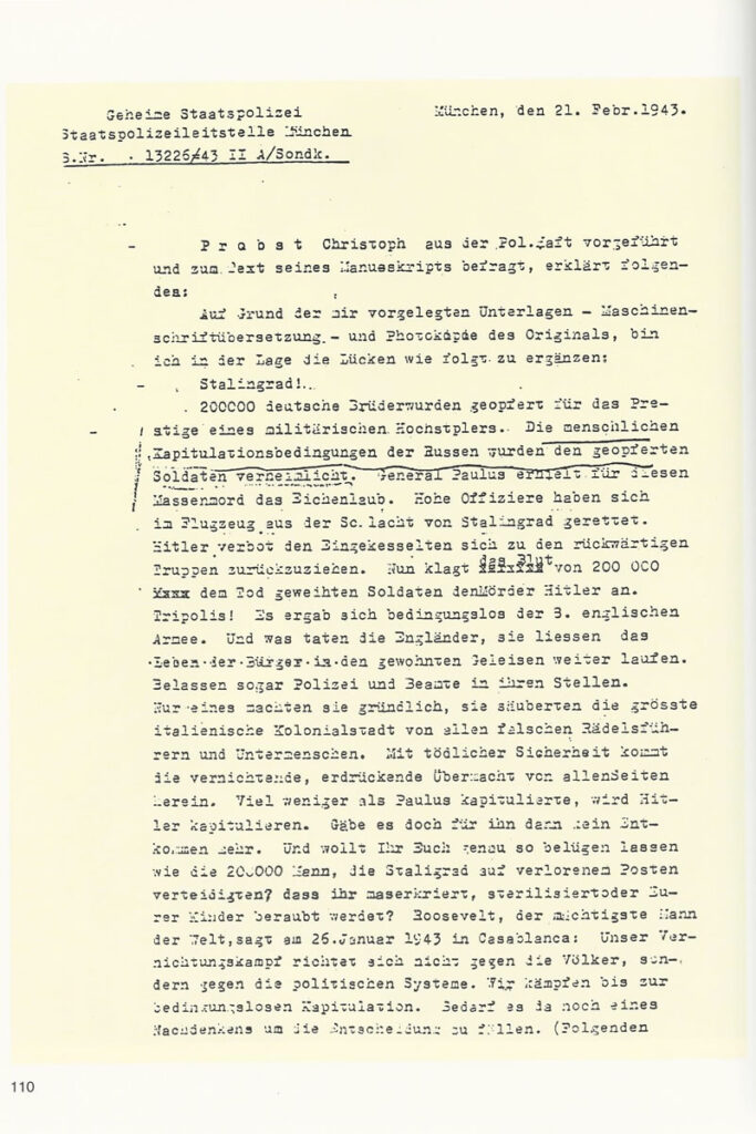 "Weisse Rose": Christoph Probst - Das Leben eines Aufrechten - Ralph Studer